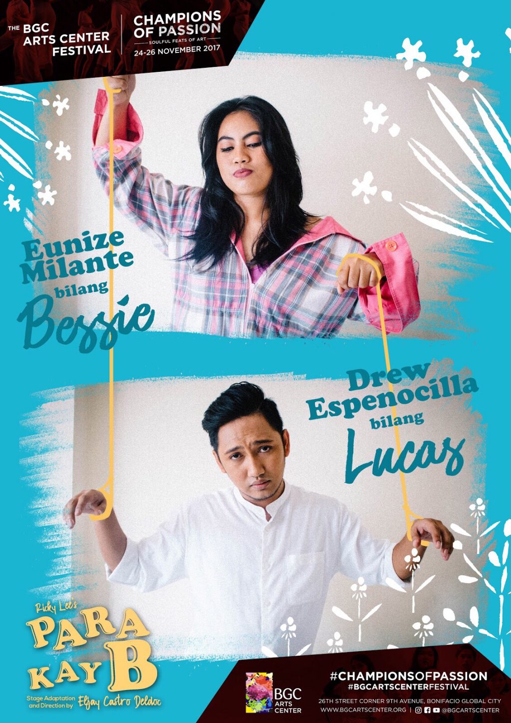 Ricky Lee's "Para Kay B" to hit the stage at the BGC Arts Festival 2017