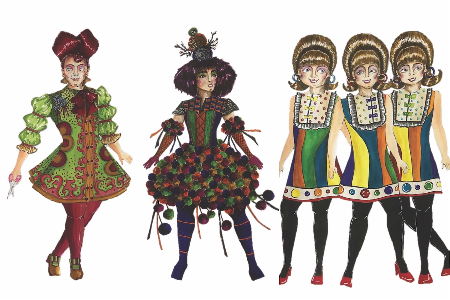FIRST LOOK: REP Unveils Costume Designs for 'Rapunzel'
