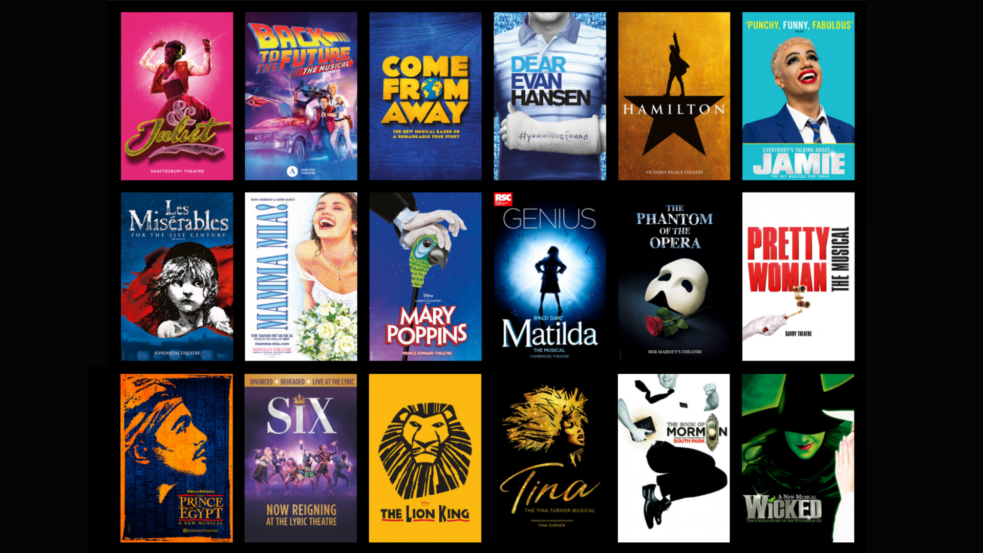 Now Streaming: The Show Must Go On! Concert featuring 18 Hit Musicals