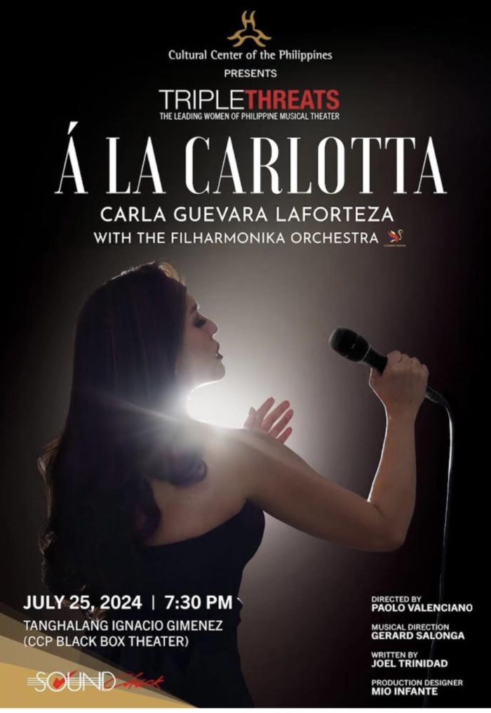 Carla Guevara Laforteza, Shiela Valderrama, Tanya Manalang Headline CCP ...