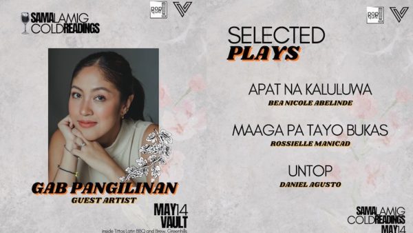 'Samalamig Cold Readings' Returns with Gab Pangilinan this May