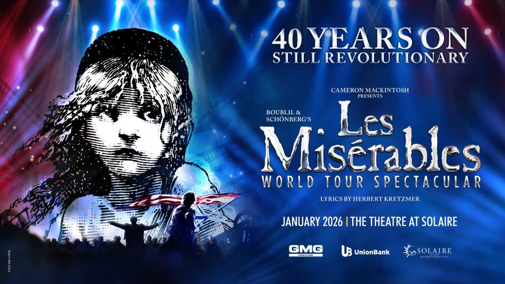 'Les Misérables: World Tour Spectacular' Coming to Manila in January 2026