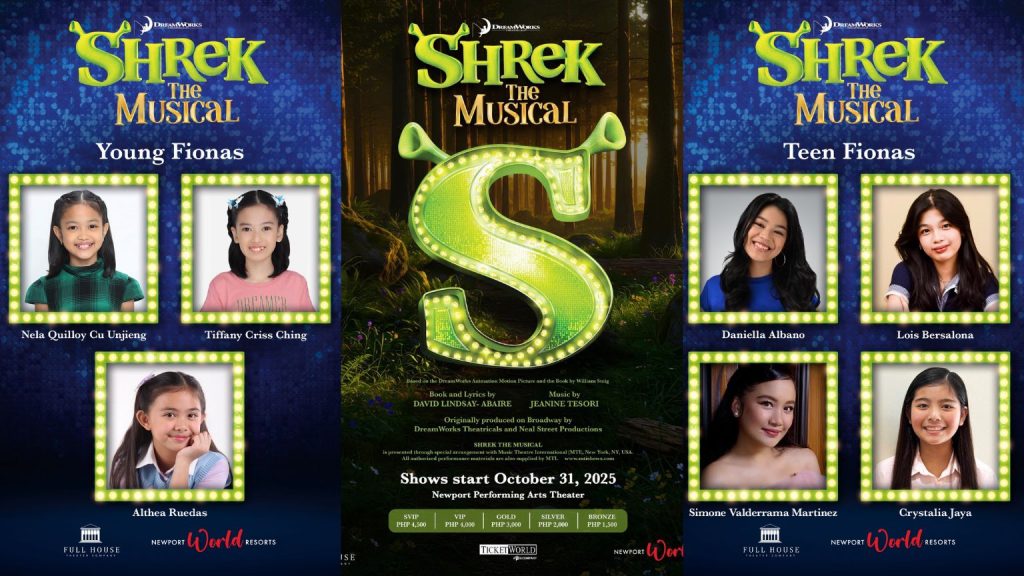 'Shrek The Musical' Reveals its Young and Teen Fionas